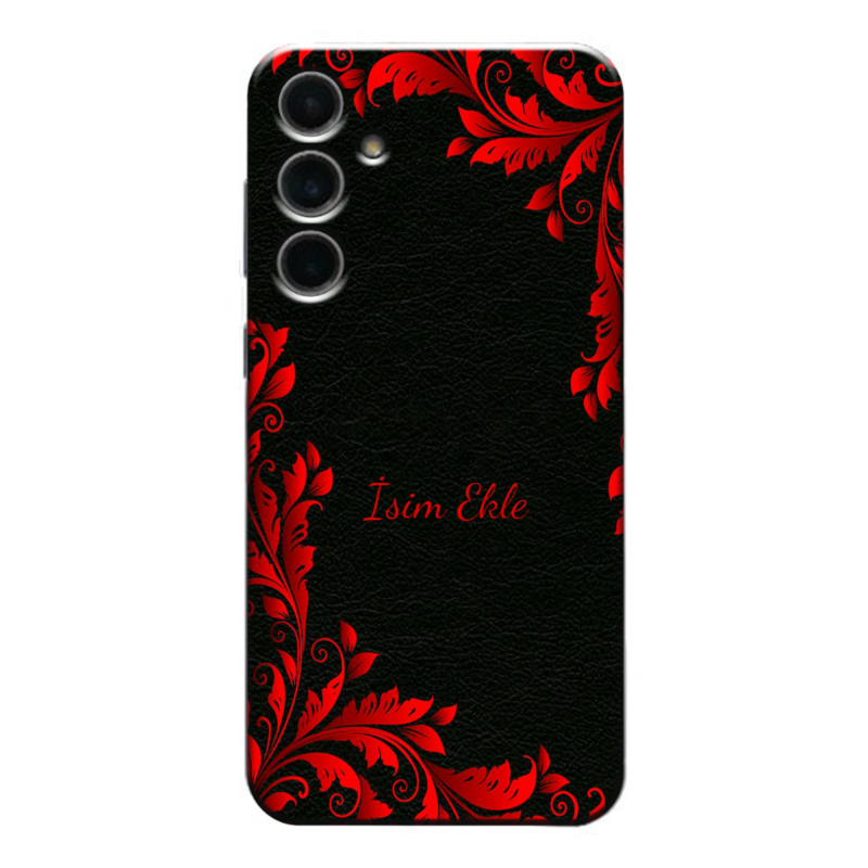 Samsung Galaxy S23 FE Kılıf Tasarla - Resimli Kılıfını Black- Red ...