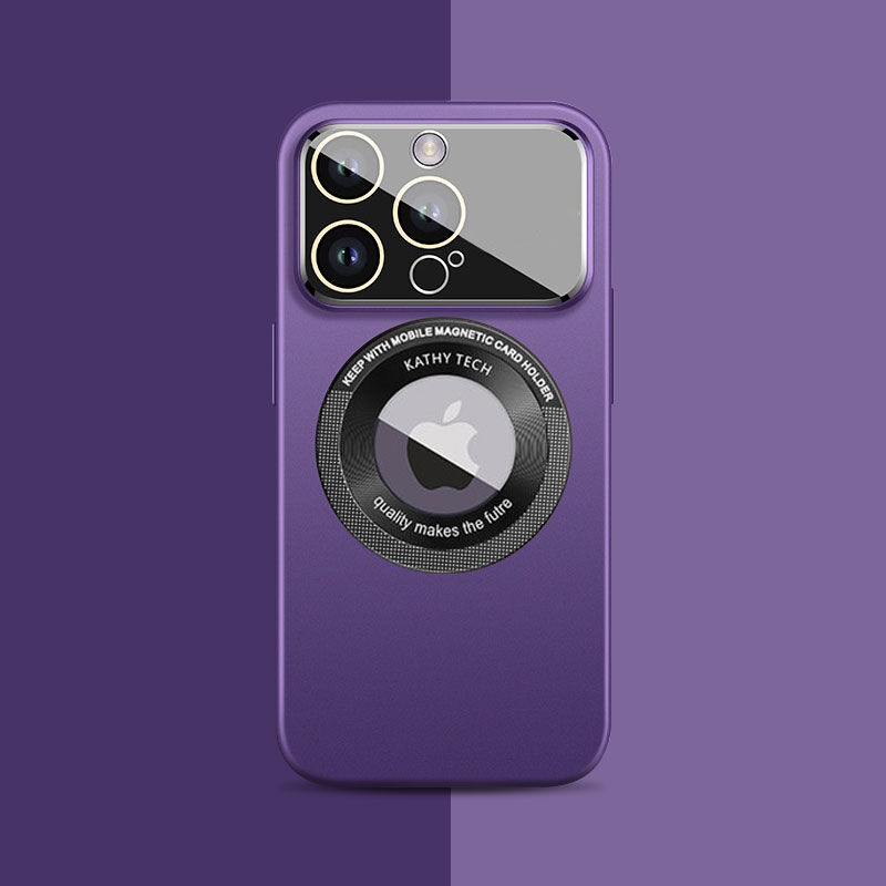 Apple iPhone 14 Pro Max Kılıf Derin Mor Zebana Lenix Rubber Kılıf ...