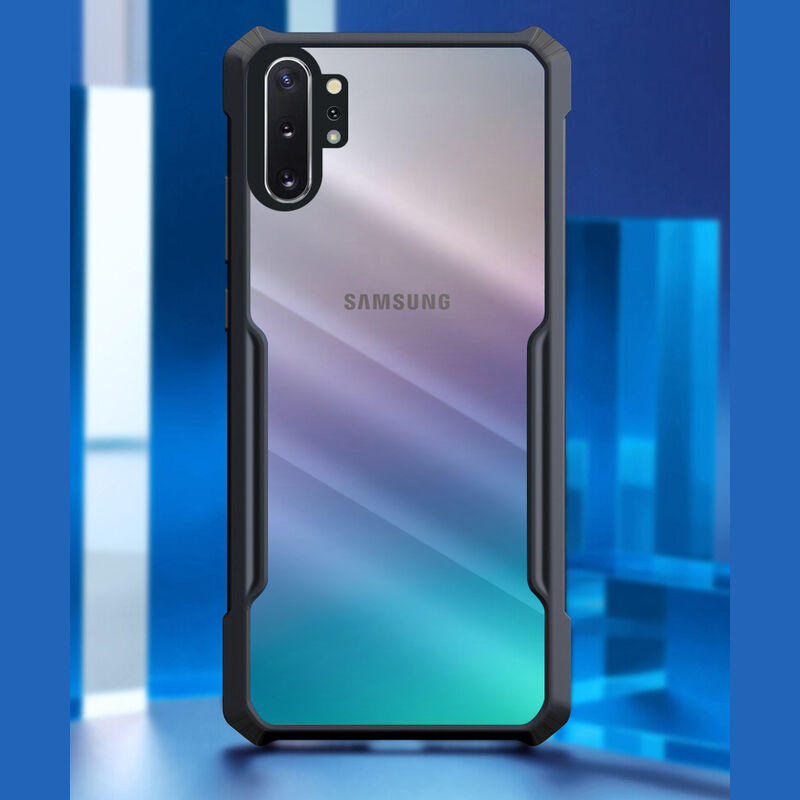 Samsung Galaxy Note 10 Plus Kılıf Kırmızı Zebana ShockProof Silikon Kılıf